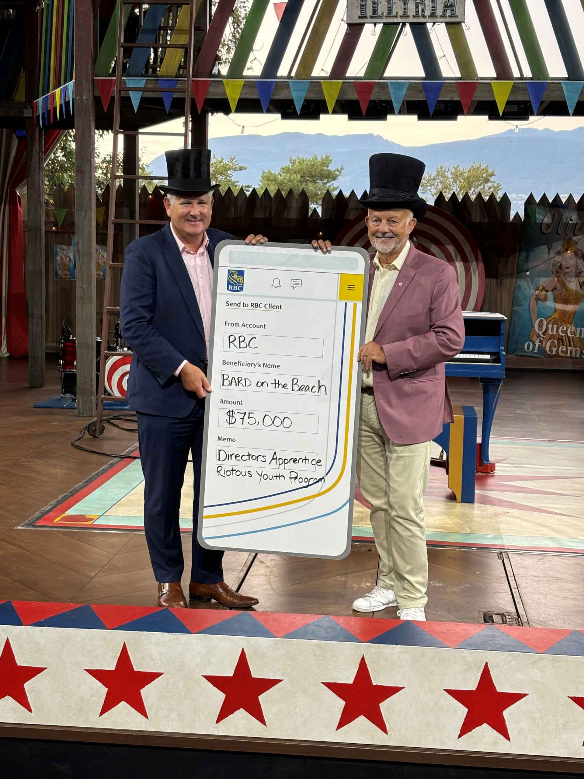 Over 30 Years of Support from RBC | Bard on the Beach